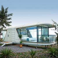 China FULL-KING B7 Space Capsule House 38m² Galvanized Steel Frame Luxury Prefab Home for sale