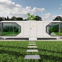 China Chinese Design Mobile Space Capsule Container House K7 Durable Sandwich Panel for Hotel Villa Office for sale