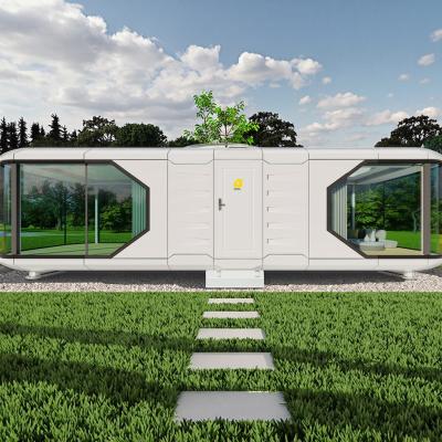 China Chinese Design Mobile Space Capsule Container House K7 Durable Sandwich Panel for Hotel Villa Office for sale