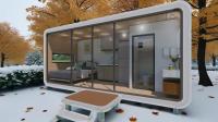 China Smart Windproof Prefabricated Space Capsule Room M20 CE ISO Certified Mobile Hotel Unit for sale