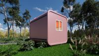 China Aluminum Alloy Luxury Modular Cabin Prefabricated Capsule Tiny House Hotel Mobile Home 40 Year Lifespan for sale
