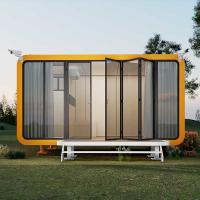 China 20ft Smart House Space Capsule with Steel Frame and Integrated Smart Systems for Commercial Hospitality Use for sale