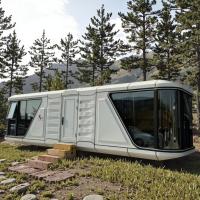 China Fuqian K7 Mobile Space Capsule Prefab Home for Hotel Villa Outdoor Living 20ft Container for sale