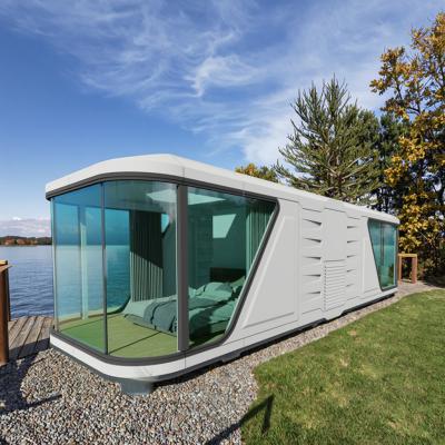China Portable Space Capsule House Galvanized Steel Frame Thermal Insulation Level 8 Wind Resistance Level 9 for sale