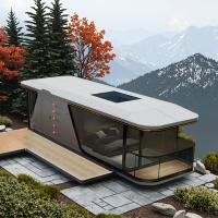China Fuqian Luxury Camping Space Capsule Steel Sandwich Panel Hotel Room B7 CE ISO for sale
