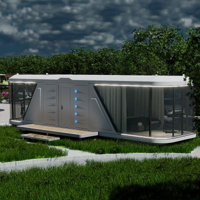 China Homestay Space Capsule Mobile Hotel Intelligent Capsule House 2 Person Galvanized Steel Frame for sale