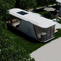 China Portable Space Capsule Guest House With Bathroom Kitchenette Plug-and-Play Configuration for sale