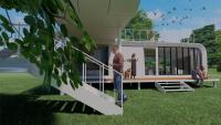 China FULL-KING Apple Cabin House - Custom Prefabricated Accommodation with 9-Level Wind Resistance & 6-Level Waterproof for sale