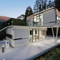 China Galvanized Light Steel Frame Apple Cabin House 6.0x3.0m with 18㎡ Floor Area and 2.8m Height for sale