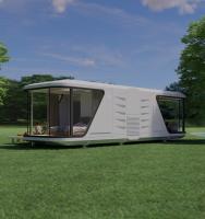 China Customizable Space Capsule House Unique Design Various Applications Interior Rendering Picture Included for sale