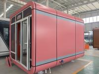 China Apple Cabin House Modular Prefabricated Accommodation with Galvanized Steel Frame and -35°C to +60°C Temperature Range for sale
