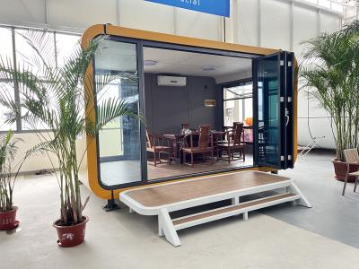 China Custom Prefab Apple Cabin House - 2-Hour Installation, No Foundation Required, 15,000㎡ Factory Production for sale