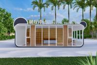 China 6x3x2.8m Customized Layout Prefab Capsule House 18m2 Floor Area for sale