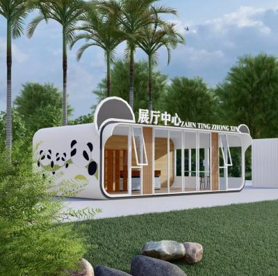 China 6x3x2.8m Customized Layout Prefab Capsule House 18m2 Floor Area for sale