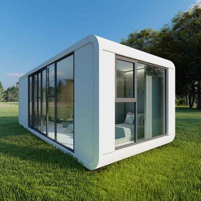 China 20ft Container Family Capsule Room LED Lights Waterproof Grade 9 Prefabricated Space for sale