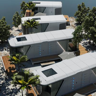 China K7 Space Capsule Houseboat Galley Contemporary Design Fast Steel Sandwich Panel for Hotel Resort Office for sale