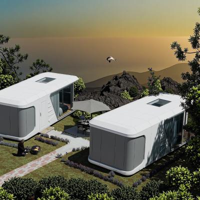 China Customizable B5 Capsule Container House for Outdoor Hotels with Balcony CE ISO for sale
