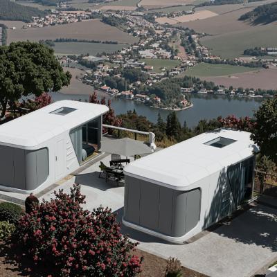 China Prefabricated Capsule House Modular Cabin for Camping Beach Backyard for sale