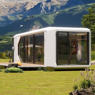 China Grade 10 Wind Resistant Luxury Prefab Mobile Capsule House for sale