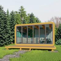 China Full-King Apple Cabin Office Prefab Modular Building with Smart Control 80x80mm Steel Frame for sale