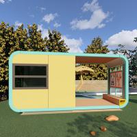 China Wind Resistance Grade 9 Prefabricated Beach Small Capsule Luxury Home Mobile Container Outdoor Hotel Modular House for sale