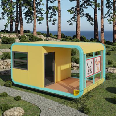 China Fuqian Smart Apple Cabin Fast Constructed Waterproof Steel Sandwich Panel Container House 9000kg for sale