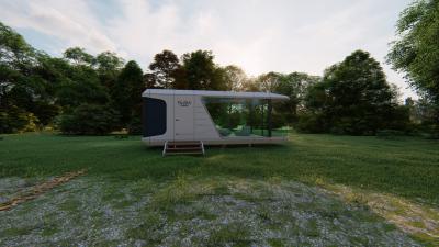 China Movable Prefabricated Capsule Room - Outdoor Modular Container House for sale
