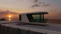 China Movable Prefabricated Capsule Room - Outdoor Modular Container House for sale