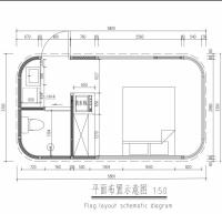 China Luxurious Space Capsule House Galvanized Steel Structure 80x80x3.0mm Broken Bridge Aluminum Windows for sale
