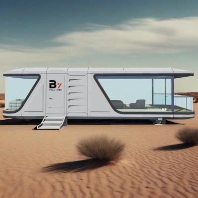 China Portable Space Capsule House 38㎡ Prefabricated Modular for sale