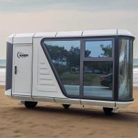 China Movable Panoramic Skylight Space Capsule House Outdoor for sale