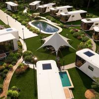 China Modular Space Capsule House 11.5M 10M 8.5M 5.8M Custom Sizes Available for sale