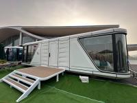 China Customizable Space Capsule House 11.5M Hot Dip Galvanized Steel Mobile Home for sale