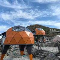 China Double Deck Space Capsule House 13.6㎡ with 360° Panoramic Windows for sale
