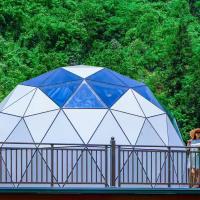 China Double Deck Space Capsule House 13.6㎡ with 360° Panoramic Windows for sale