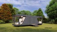China Customized Mobile Capsule House Tourist Attraction House Prefabricated  11Tons for sale