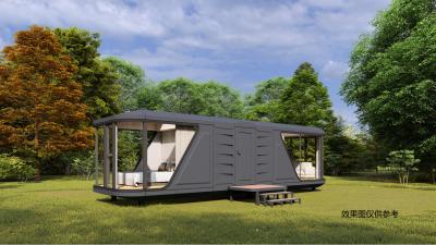 China Fullking 11.5m x 3.4m Space Capsule Mobile House 4-Person Prefab Homestay with Custom Options for sale