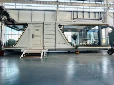 China Prefabricated Space Capsule Room Resort Hotel 2-3 People 8.5x3.3x3.2m Galvanized Steel for sale