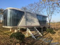China Prefabricated Space Capsule Room Resort Hotel 2-3 People 8.5x3.3x3.2m Galvanized Steel for sale