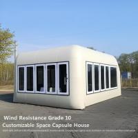 China Wind Resistance Grade 10 Customizable Space Capsule House Energy-Saving Design 80x80x3.0mm Steel Frame for sale