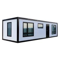 China Modular Smart Tiny Capsule Space House 80x80mm Steel Frame with Smart Home System for sale