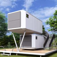 China Steel Mobile Prefab Container Home 20ft-40ft Portable Modular Building with Fireproof & Waterproof Construction for sale