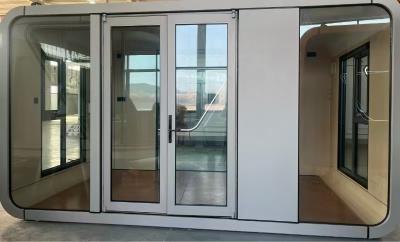 China Customizable Aluminum Apple Cabin House - 15,000 sq ft Production Capacity Mobile Office Structure with 200+ Units Monthly Output for sale