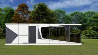 China Customized 11.5m x 2.25m Space Capsule House for Scenic Hotels and Outdoor Living for sale