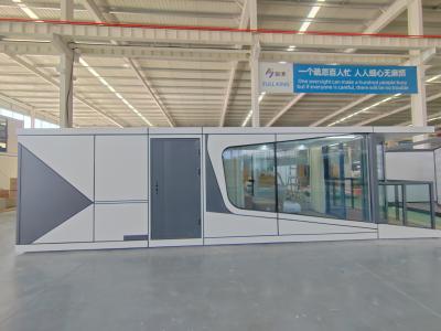 China Customized 11.5m x 2.25m Space Capsule House for Scenic Hotels and Outdoor Living for sale