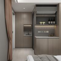 China Luxury Space Capsule Mobile Home 20 sqm Prefab House for Hotel Resort for sale