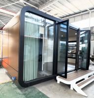 China Galvanized Light Steel Frames Apple Cabin House with Aluminum Surface Treatment and Customized Layout for sale