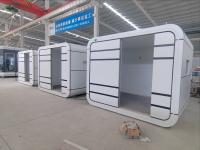 China Galvanized Light Steel Frames Apple Cabin House with Aluminum Surface Treatment and Customized Layout for sale