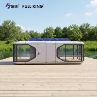China Galvanized Steel Frame Space Capsule House Solar Ready 20ft Prefab Living Unit for sale