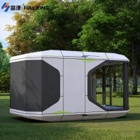 China Luxury Space Capsule Mobile Home 20 sqm Prefab House for Hotel Resort for sale